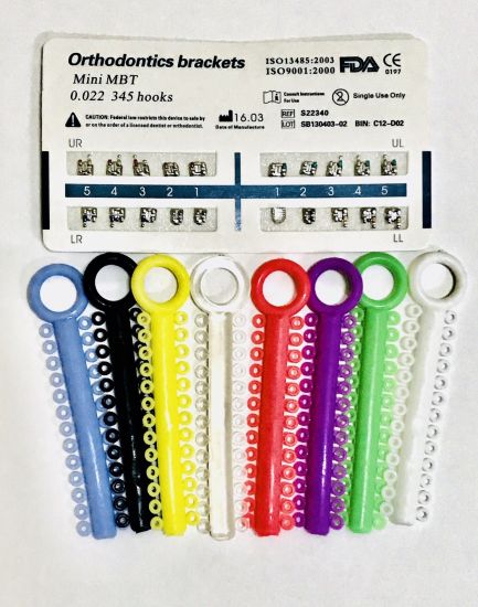 📢 Brackets ROTH TRANSPORTE GRATIS (ligas o elastomeros arcos tubos y ...