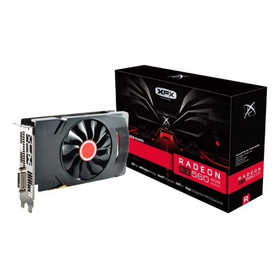 📢 XFX RADEON ••RX-550 4GB•• RX-560 4GB GDDR5 DIREX-12 HDMI•• NEW EN CAJA