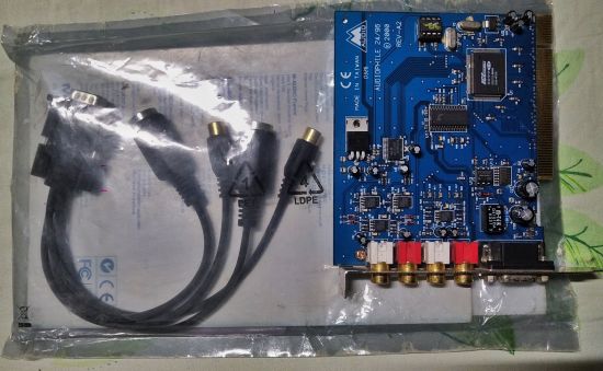 📢 Tarjeta de Audio profesional PCI express.