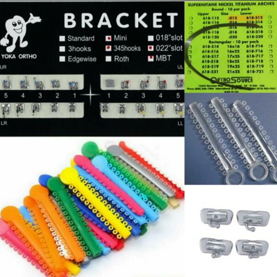 📢 Brackets, ligas, arcos. Todo en Ortodoncia al mejor precio