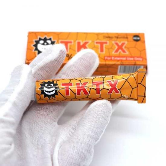 📢 ^•^•^ Anestesia para Tatuajes y Microblanding TKTX Dorada Original ...