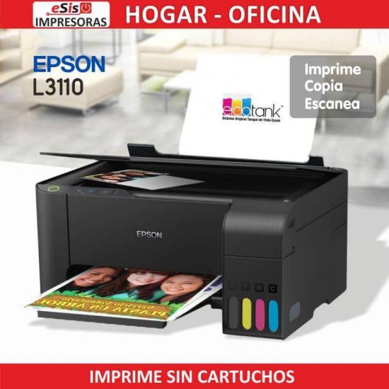 📢 285 CUC - IMPRESORA EPSON MULTIFUNCIONAL L3110 NUEVA EN SU CAJA 5 325 ...