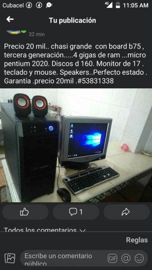 📢 Pc completa 3 generacion