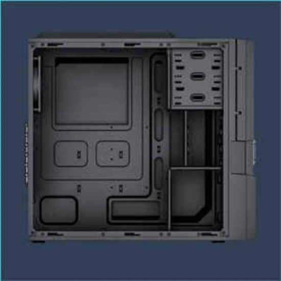 📢 CHASIS AZZA SIRIUS 206 1USB3 2USB2 ACRILICO 2FAN 3HDD 3SSD 3 ODD /NEW ...